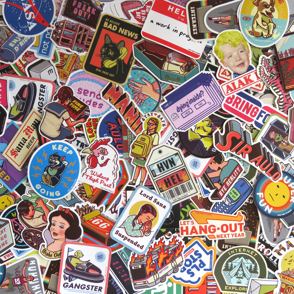 STICKERS – Fine Time Studios
